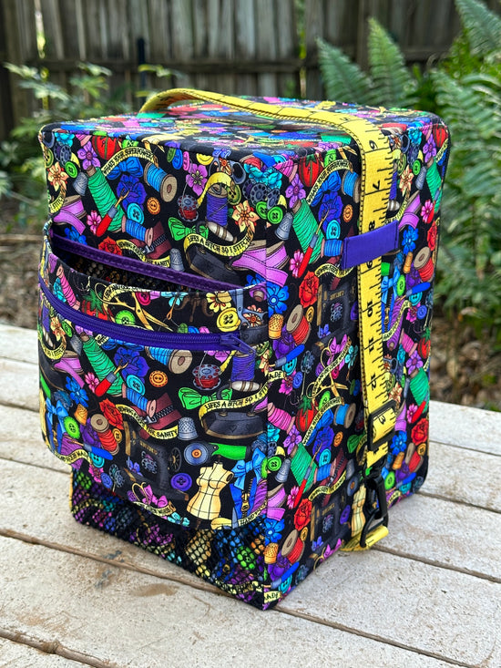 Everything But the Machine Tote Pdf Pattern – Salty Sews