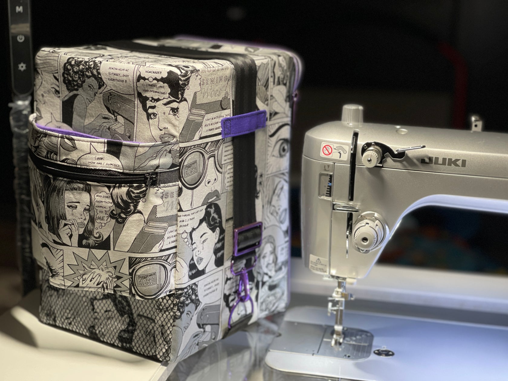 Everything But the Machine Tote Pdf Pattern – Salty Sews